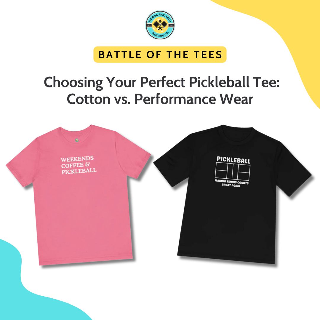 Choosing Your Perfect Pickleball Tee: Cotton vs. Performance Wear ...